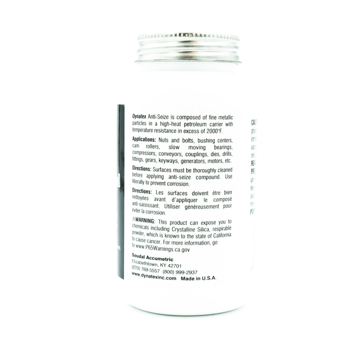 DYNATEX ANTI-SEIZE LUBRICATING COMPOUND – Sentry Wiring